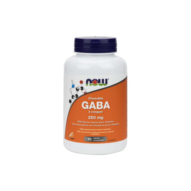 Now Foods Chewable GABA for Relaxation