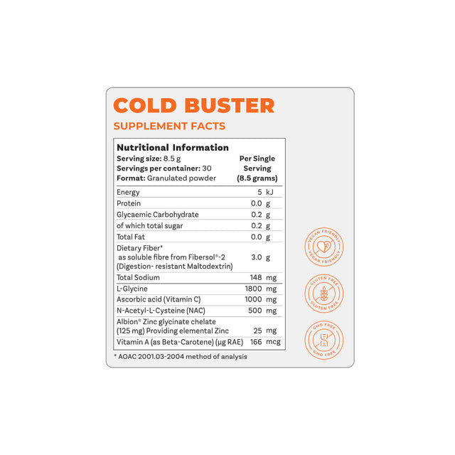Bioteen ColdBuster - Rapid Relief from Cold Symptoms