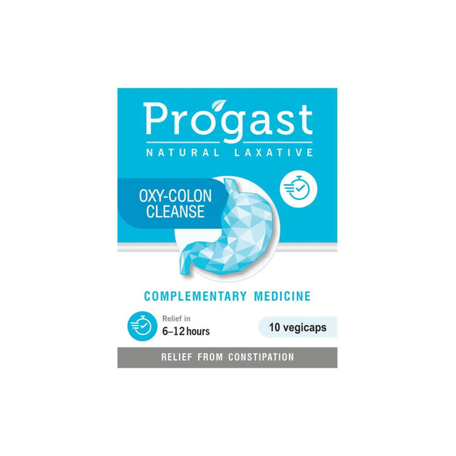 Progast Oxy-Colon Cleanse Vegicaps - Detox Digestive Health